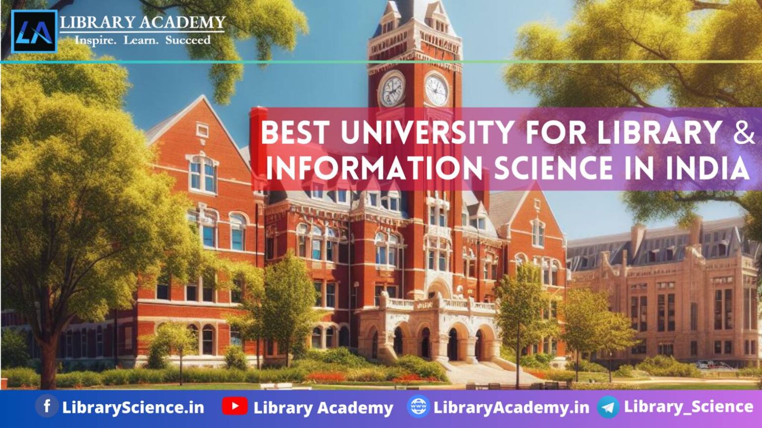 Best University for Library Science in India